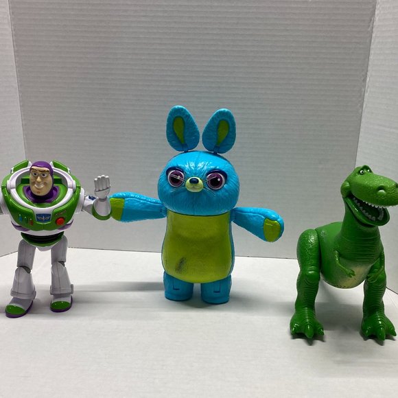 Toys | Toy Story Disney Pixar Figures Buzz And Rex Comes With New ...